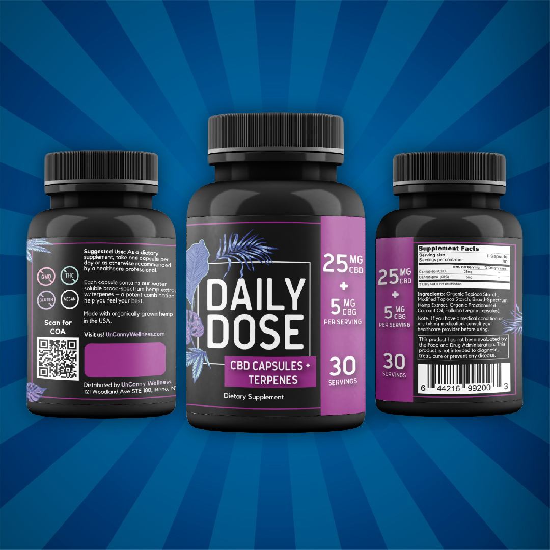 Daily Dose Premium Capsule – UnCanny Wellness