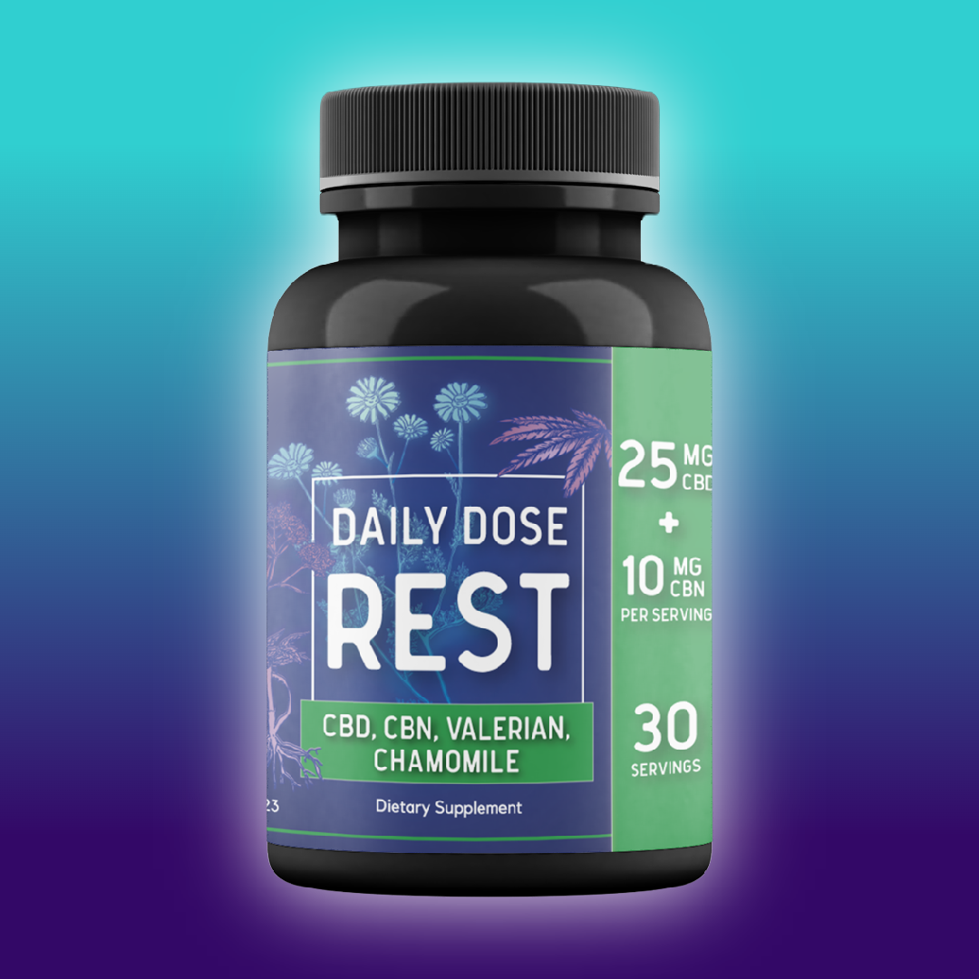 Rest: Sleep CBD Capsules – UnCanny Wellness