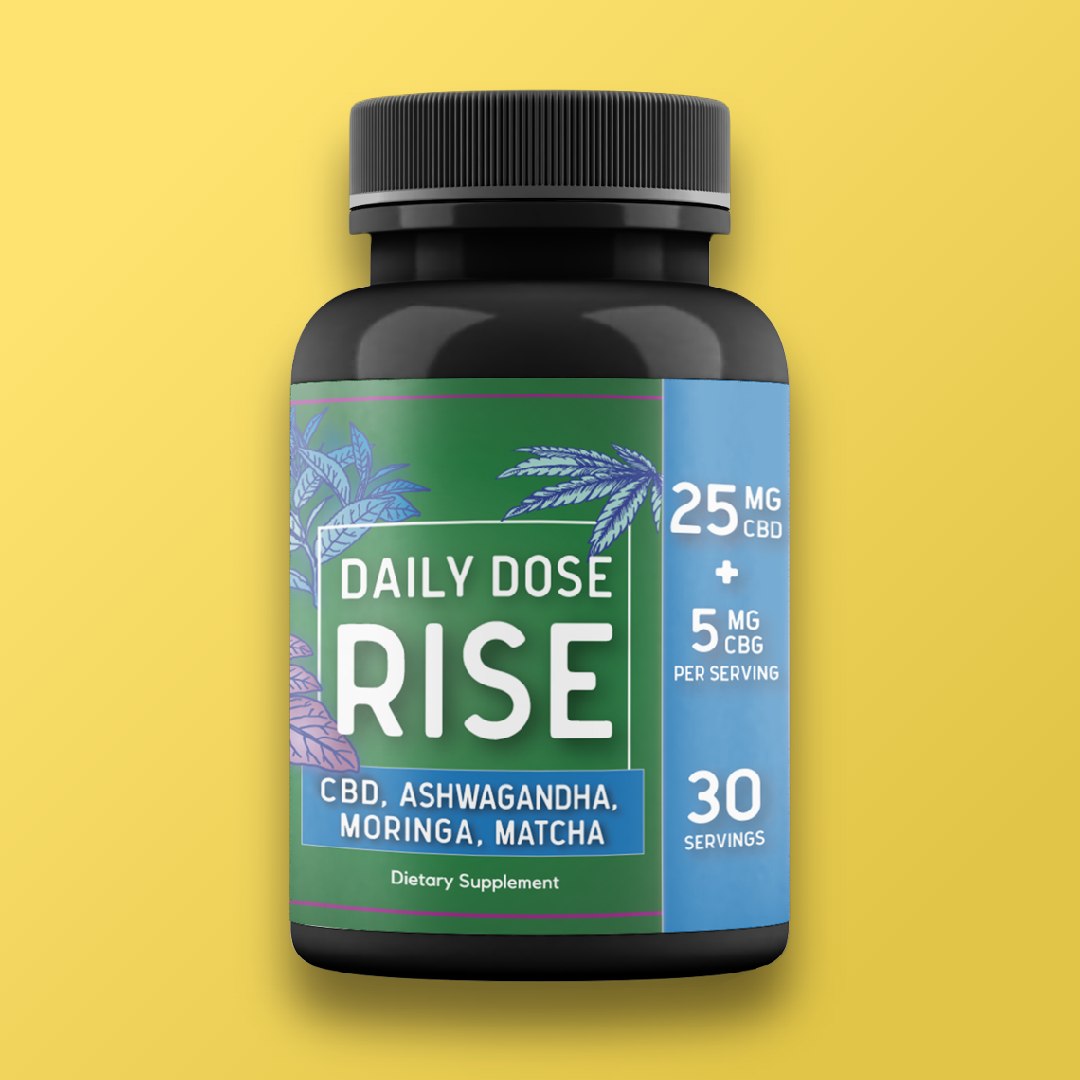 Rise: Energy CBD Capsules – UnCanny Wellness